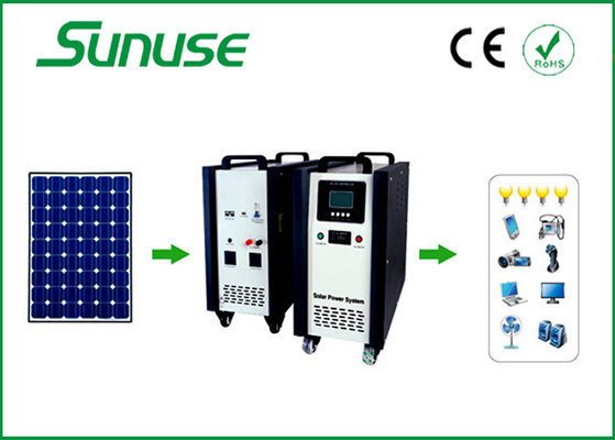 Höhen-Leistungsfähigkeit Wohnlanglebiges gut weg Gitter-vom tragbaren Solarenergie-System 300W