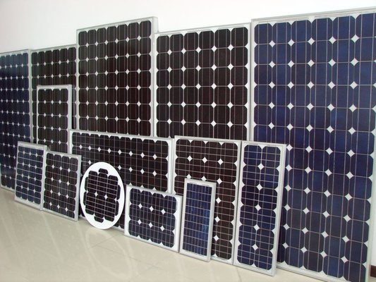 Polykristalliner Sonnenkollektor 1W-300W für Solargartenlampensolarstraßenlaterne, System