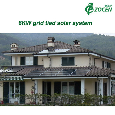 Hauptsonnenkollektor-Montage-Systeme 220-240V der dachspitzen-8KW Grund
