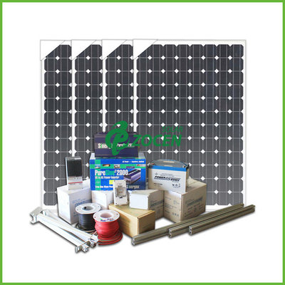 AusGitter 2.24kw Haushalts-Sonnensystem für tägliche Leistungsaufnahme 8KWH