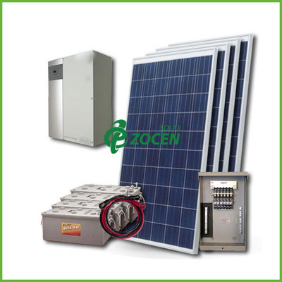 Wohnsolarenergie-System Wechselstroms 5KW für Computer/Drucker, 14KWH - 17KWH
