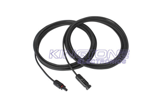 Schwarzer Sonnenkollektor 18AWG 16AWG 14AWG 12AWG verkabelt mit PVC-Jacke
