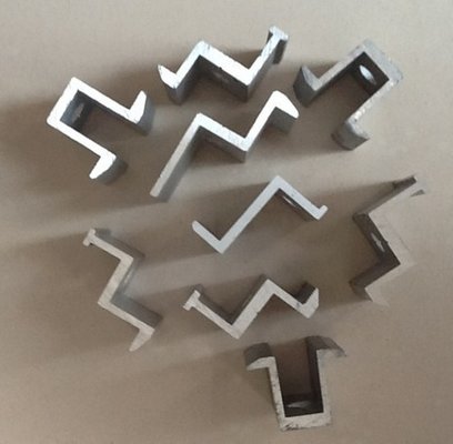 Pv-Sonnenkollektor-Schienenplatten-Solardach-Montage-Systeme 6063-T5/6060-T5