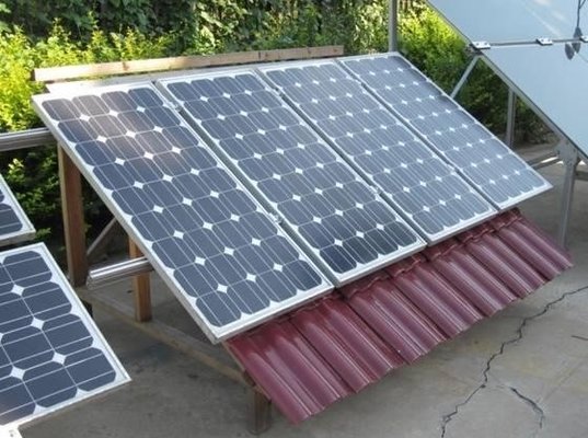 photo-voltaische Platte 3KW Solarpv-Montagesysteme für Flachdachsolarrackingsystem