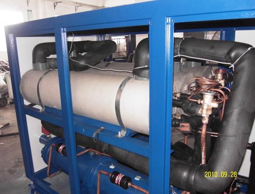 Frostschutzschutz-wassergekühlte Wasser-Kühler-/Wasserkühlungs-Maschine R22 3phase für Industriechemie