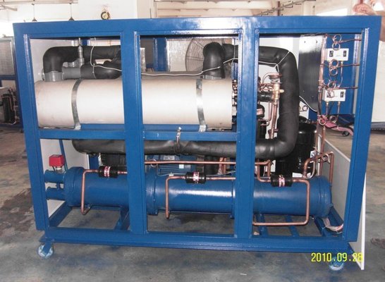 Frostschutzschutz-wassergekühlte Wasser-Kühler-/Wasserkühlungs-Maschine R22 3phase für Industriechemie