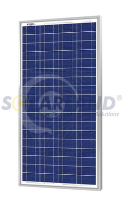 Solarland 155W 24V polykristalline Sonnenkollektoren mit Wetter - prüfen Sie Substrat-Film