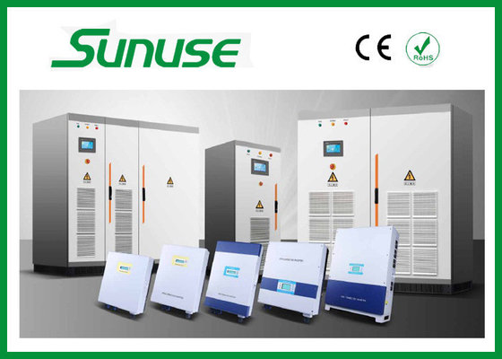 Bindungs-Solarinverter 360V - 440V wasserdichten IP65-Gitters 50Hz/60Hz mit LCD-Anzeige