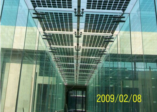 Schwarze Gewohnheit formte großen doppelten Glassonnenkollektor 1000VDC 1000*1700mm