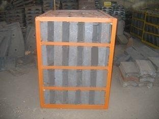 CrMo-Stahlwerk-Zwischenlagen-Castings für Bergwerk-Mühle mit HRC42 Härte DF077