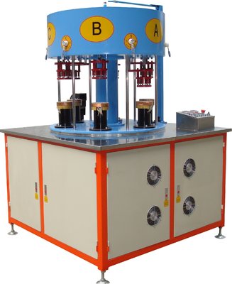 Sechs Stationsinduktionsbronzierenausrüstung Induktions-Heizungsmaschine 80KW
