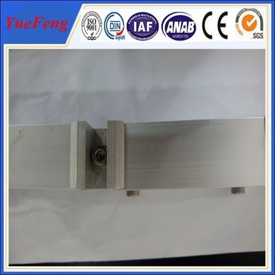 China-Aluminiumsolarschienen-Solardach-Montage-Systeme/PV Schienenplatten