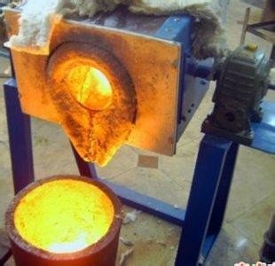 Schmelzende Maschine der Induktion für das Kupferschrottschmelzen