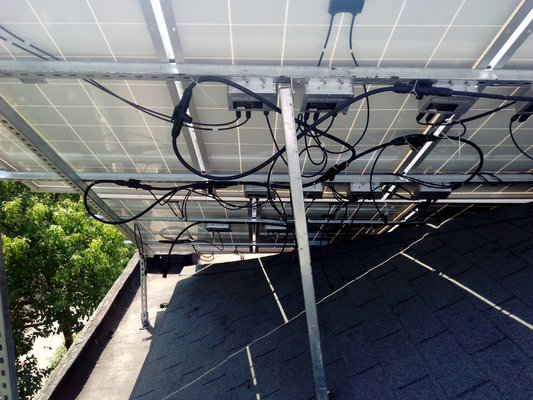 Grüne Energie-Dachspitze 3.6KW auf Gitter-Haus errichtete Solarenergie-System
