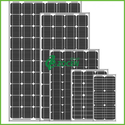 Scharfes monokristallines Sonnenkollektor-Schwarzes der Hochleistungs-80W 18V