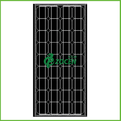 Scharfes monokristallines Sonnenkollektor-Schwarzes der Hochleistungs-80W 18V