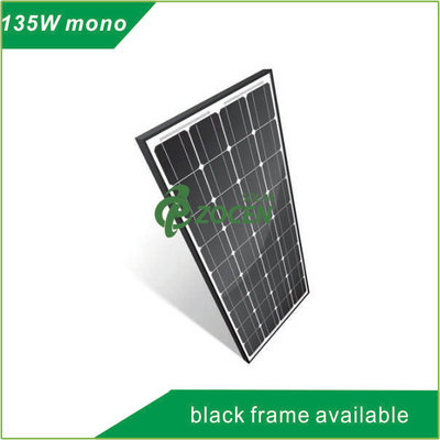 25 der Lebensdauer-monokristallinen Jahre Sonnenkollektor-135W 18V für Körperverletzung des Vorwurfs-12V