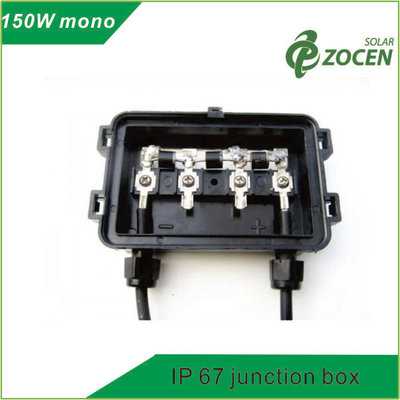 monokristalline Sonnenkollektoren 150W 18V PV für die Aufladung der Batterie 12V