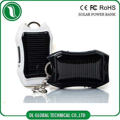 Erstklassiges Solarhandy-Ladegerät-tragbare bewegliche Energie-Bank 1200 Milliamperestunde Keychain