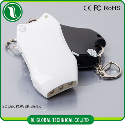 Erstklassiges Solarhandy-Ladegerät-tragbare bewegliche Energie-Bank 1200 Milliamperestunde Keychain