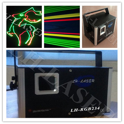 1,5 W RGB mit Selbst-/Schlüsselschalter-DJ-Disco-Projektoren Sd-Karten-farbenreichen Show-Lasers