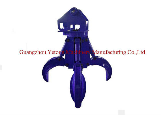 Elektrisches hydraulisches orange Schalen-Zupacken-Stahl)schrott-hoher haltbarer Stahl