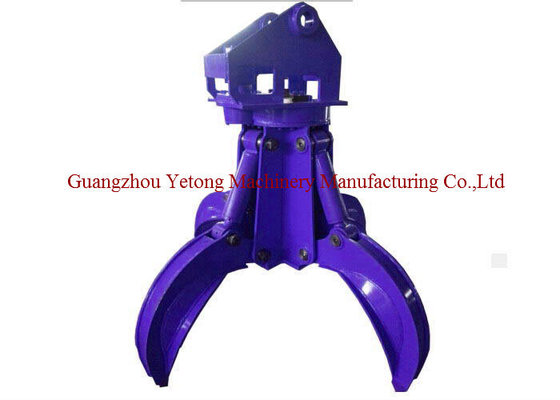 Elektrisches hydraulisches orange Schalen-Zupacken-Stahl)schrott-hoher haltbarer Stahl