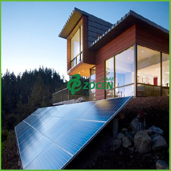 Boden-angebrachter Wechselstrom 3.36KW weg von den Gitter-Solarenergie-Systemen für Außenstellen