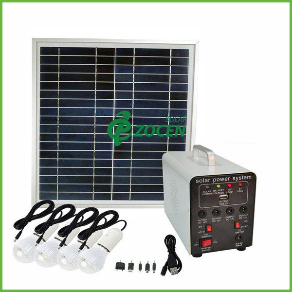 DC 150W weg von den Gitter-Solarenergie-Systemen für die Aufladung von DC führte Lampe