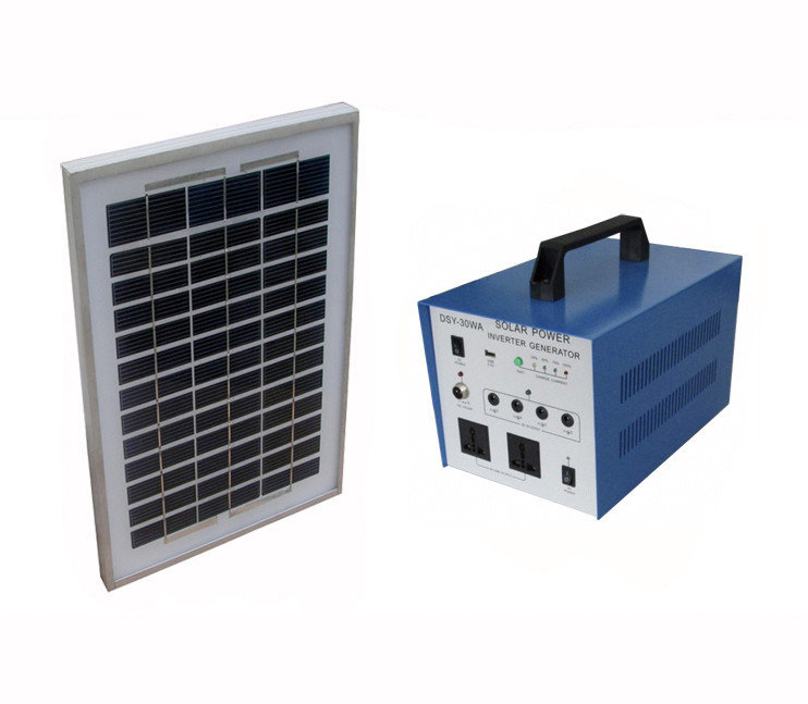 50 W 24AH tragbares DC 12V Solarenergie-Generator Wechselstrom-220 weg vom Gitter