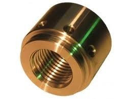ASTM/AISI/BS CNC bearbeiteten Teile, Kupfer/Messingendstöpsel kleines CNC-Abdrehen maschinell