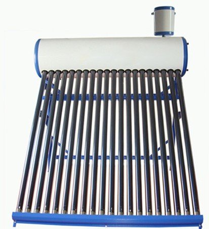 Farbige kompakte Stahlrohre des Niederdruck-Solarwarmwasserbereiter-167L 20 für Wohnungen