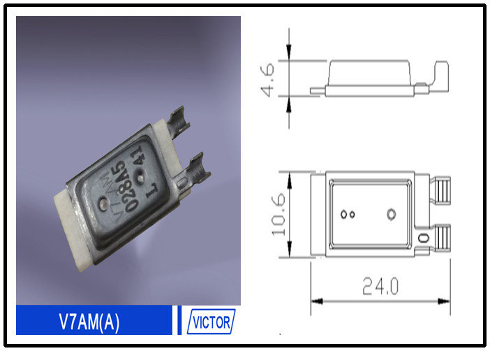 Bimetallic temperature switch for electric blanket / thermal cutoff switch 20amp @ AC 120V