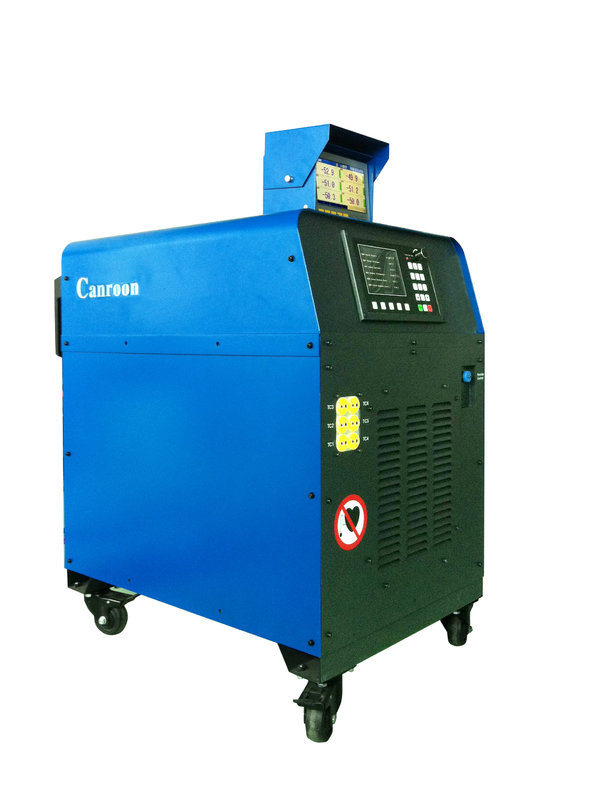Geben Sie die Schweißungs-Hitze bekannt, welche die tragbare Induktions-Heizungs-Maschine 35KW 380V 3-phasig behandelt