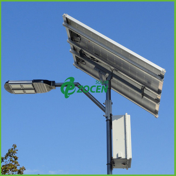 Professionelle weiße Handelssolarbeleuchtung der Farbe120w mit PV-Sonnenkollektoren
