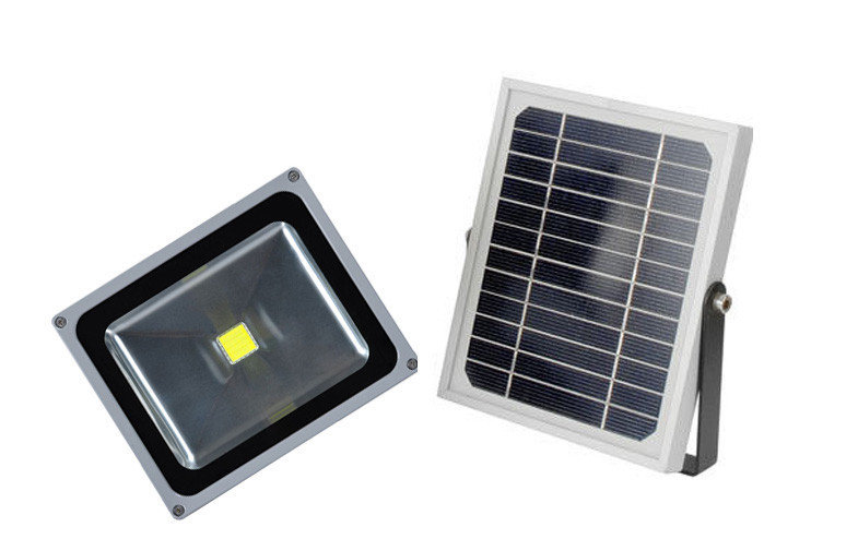 Wieder aufladbare Flut-Licht-Sicherheits-Solarbeleuchtung mit 10 w geführte im Freien in der Straßenlaterne
