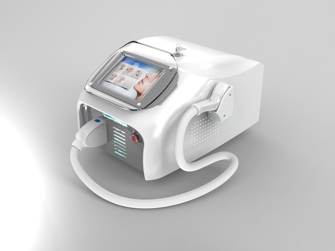 Tragbarer Laser-Haar-Abbau 2000W 60Hz/50Hz der Dioden-808nm mit justierbarem Abkühlen 5 planiert