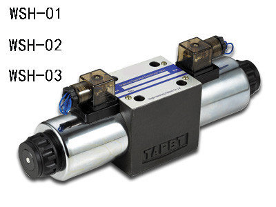 China WSH02 WSH03 high pressure solenoid directional valves , Hydraulic Directional Valve supplier