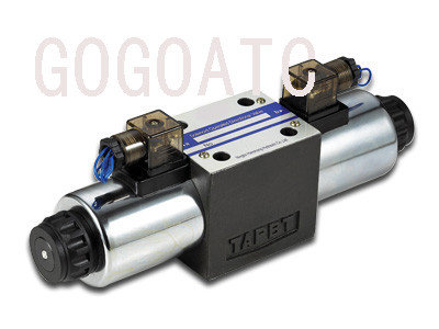 China Casting Electro Hydraulic Valve , Hydraulic Directional High Pressure Solenoid Valve supplier
