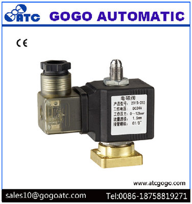 China Plate Air Compressor Solenoid Valve 3 Way Direct Acting 10 - 120℃ Medium Temp Ip65 supplier