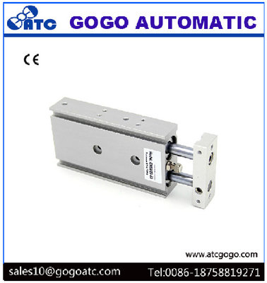 China Miniature Double Acting Compact Air Cylinders Dual Rod 10mm Bore 30mm Stroke CXSM 10-30 With Slide Bearing supplier