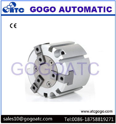 China Compressed Air Cylinders , Parallel Pneumatic Gripper Mechanism Pneumatic Double Acting Cylinder supplier