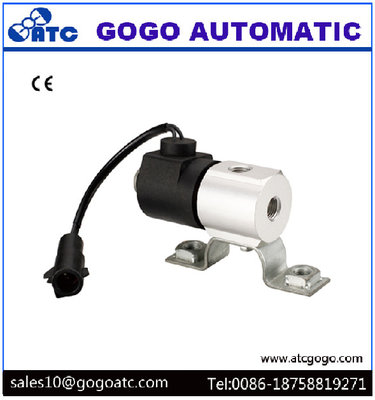 China Insulation F Class Solenoid Air Valve For Automobile Flameout System Dust Proof supplier