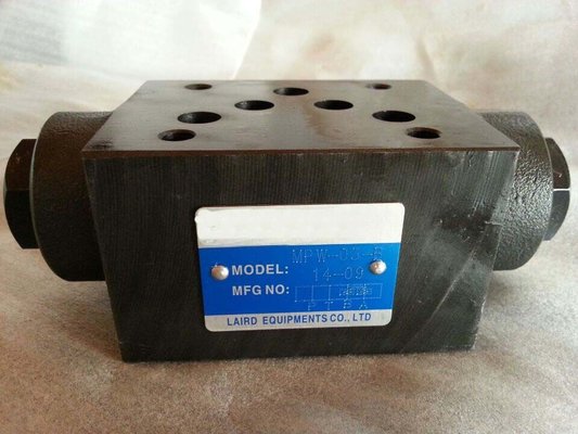 China Pilot Check Modular Controls Hydraulic Valves For Hydraulic Baling Press Flow Controls supplier
