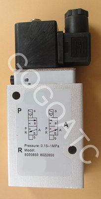 China 5 Way Solenoid Air Valve For 40 Micron Filtered Air 1/2 Inch AC 220v Herion 2636000 supplier
