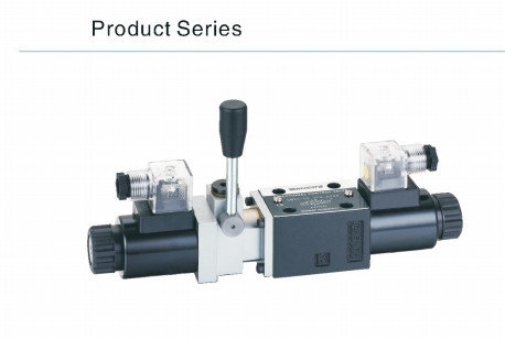 Solenoid Operated Hydraulic Directional Valves With Emergency Manual Control Valve supplier