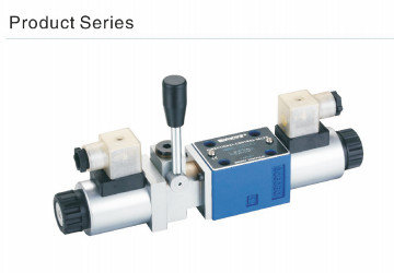 Solenoid Operated Hydraulic Directional Valves With Emergency Control Lever supplier