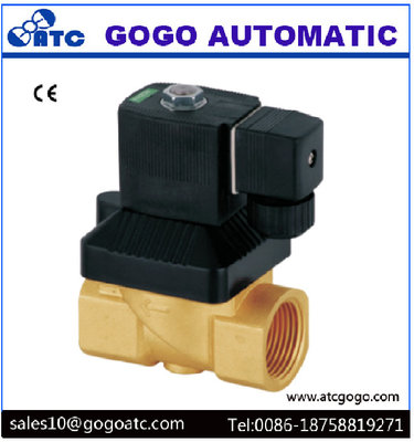 50 bar High Pressure High Temperature Solenoid Valve 1/2 BSP Orifice 12mm NC 5404-04 Burkert Type supplier