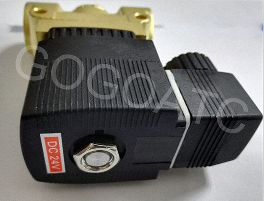50 bar High Pressure High Temperature Solenoid Valve 1/2 BSP Orifice 12mm NC 5404-04 Burkert Type supplier