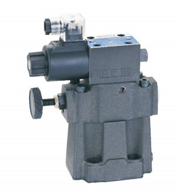 Hydraulic Pressure Relief Valve Solenoid Controlled Pilot Operated Low Noise supplier